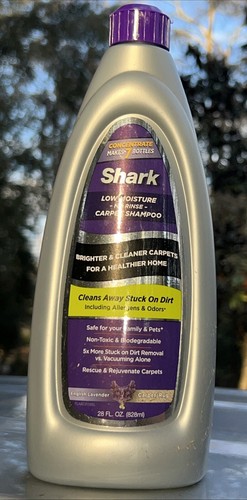 Shark Low Moisture No Rinse Carpet Rug Shampoo English Lavender NEW | eBay