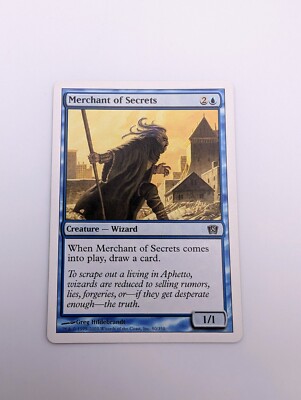 Magic the Gathering MTG Eighth (8th) Edition - MERCHANT OF SECRETS | eBay