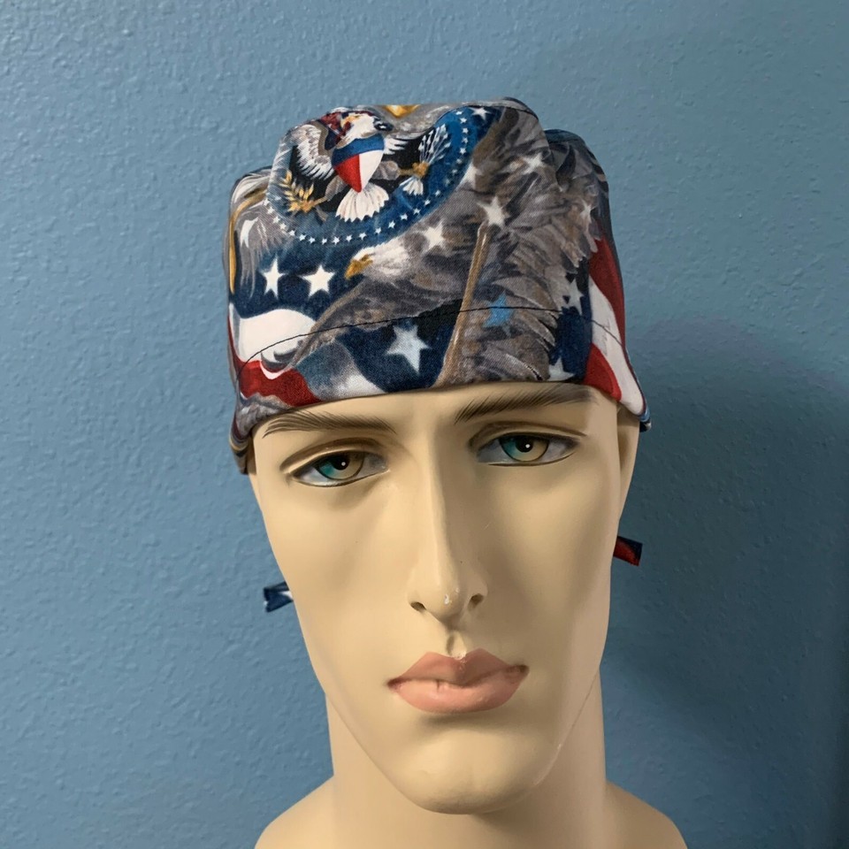 UNISEX MEDICAL NURSING SURGICAL CAP SCRUB HAT CUSTOM GIFT ACCESSORY ...