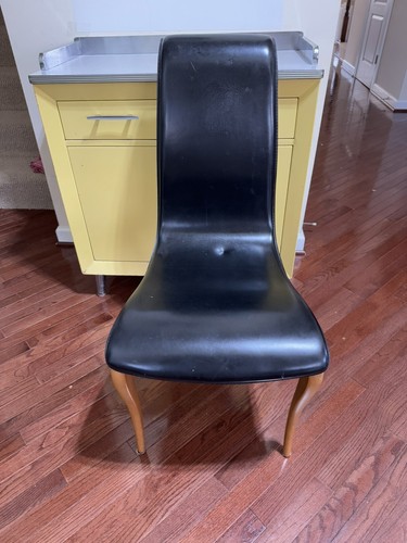 JANET JACKSON 20TH CENTURY LEATHER ACCENT CHAIR | eBay