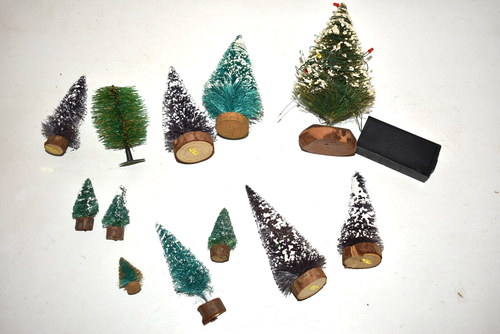 Lot of 12 HO Evergreen Trees Life Like Model Railroad Layout Crafts | eBay