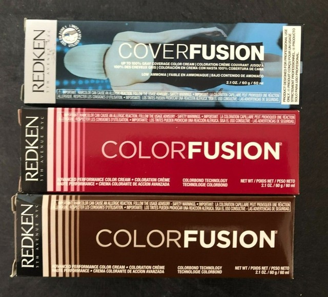 Redken Color Fusion Natural Fashion 6bc - Brown/copper for sale online ...