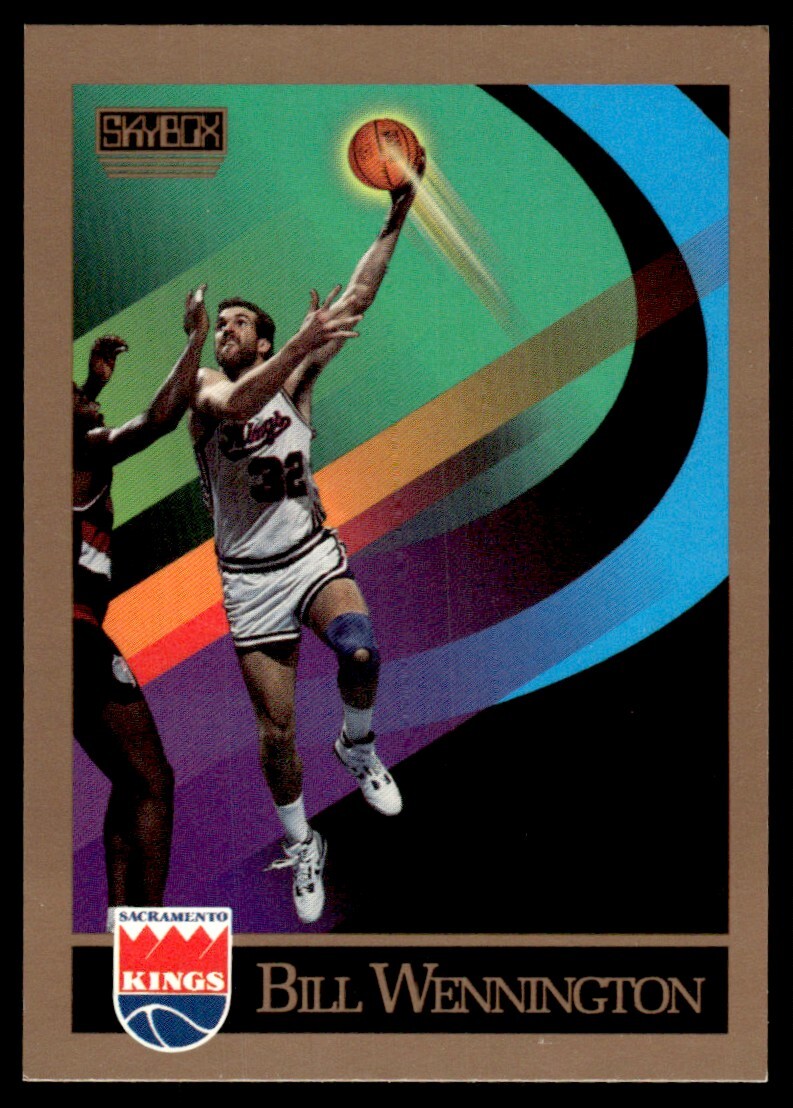 1990-91 SkyBox #412 Bill Wennington Sacramento Kings | eBay