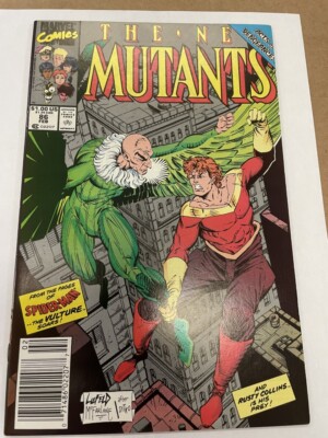 NEW MUTANTS #86 NEAR MINT- 1990 1st Liefield Art 1st Cameo Cable NEWSSTAND COPY | eBay