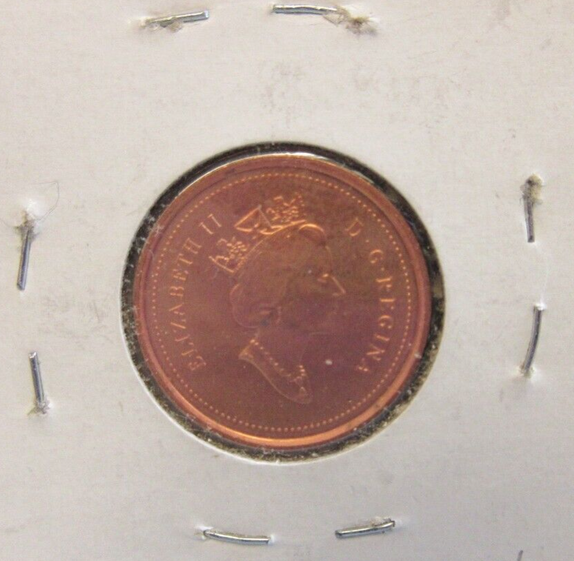 1997 Elizabeth II D.G. Regina Canadian 1 Cent Coin / Canada | eBay