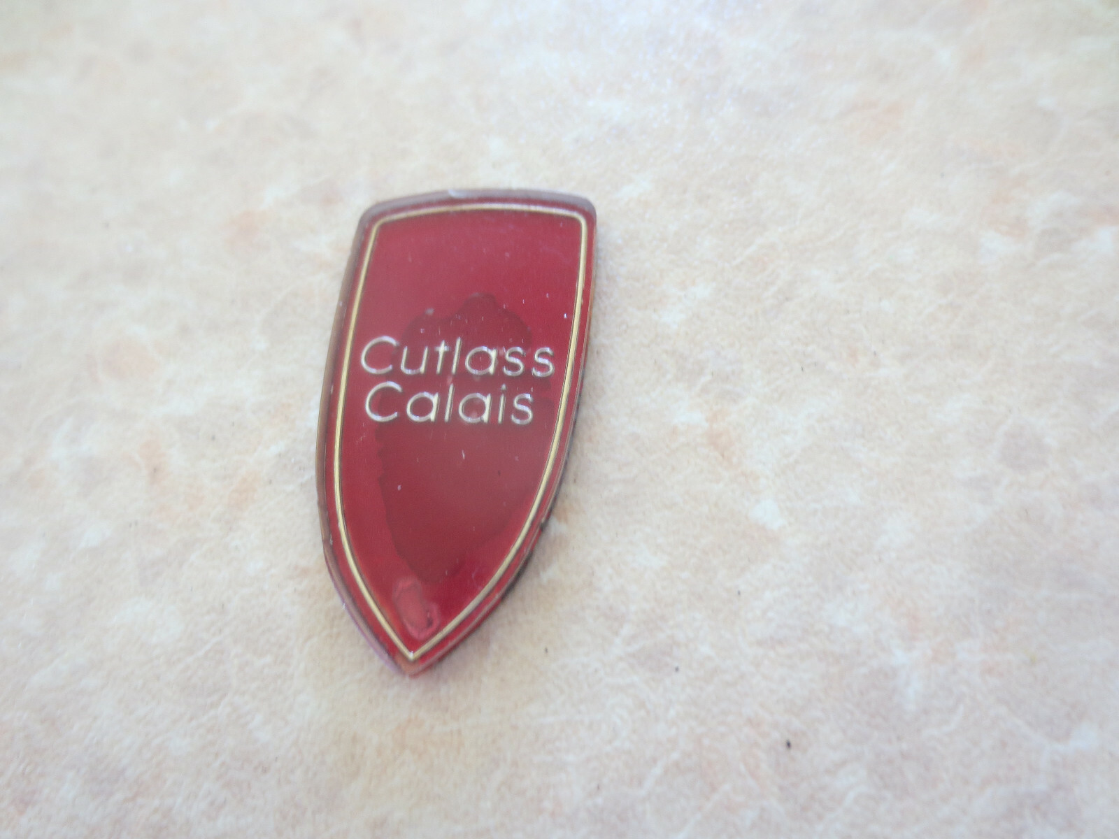 Original Oldsmobile Cutlass Calais small badge / emblem insert - - - | eBay