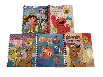 STORY READER BOOK LOT OF 5 - DORA , SCOOBY DOO , FINDING NEMO , ELMO | eBay