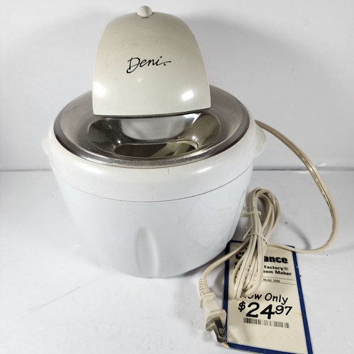 Deni Scoop Factory Compact Automatic Ice Cream And Frozen Dessert Maker ...