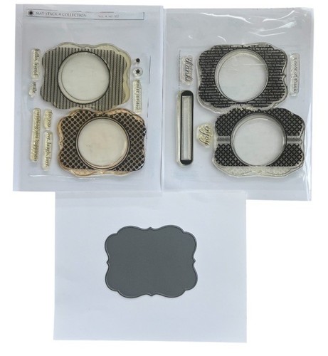 Papertrey Ink Mat Stack 4 Stamp Die Collection | eBay