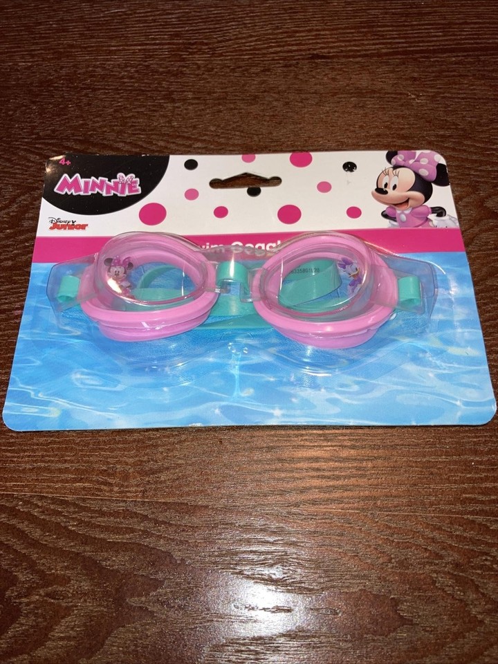 Disney Minnie mouse and friends swimming goggles for girls kids. Age 4 ...
