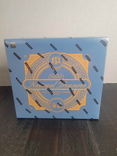 2024 Panini National Treasures Football Hobby Box NFL FACTORY SEALED | eBay