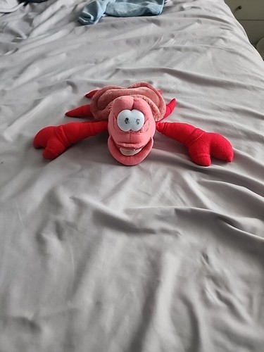 RARE Vintage Disney's Sebastian Crab Plush Stuffed Animal Little ...