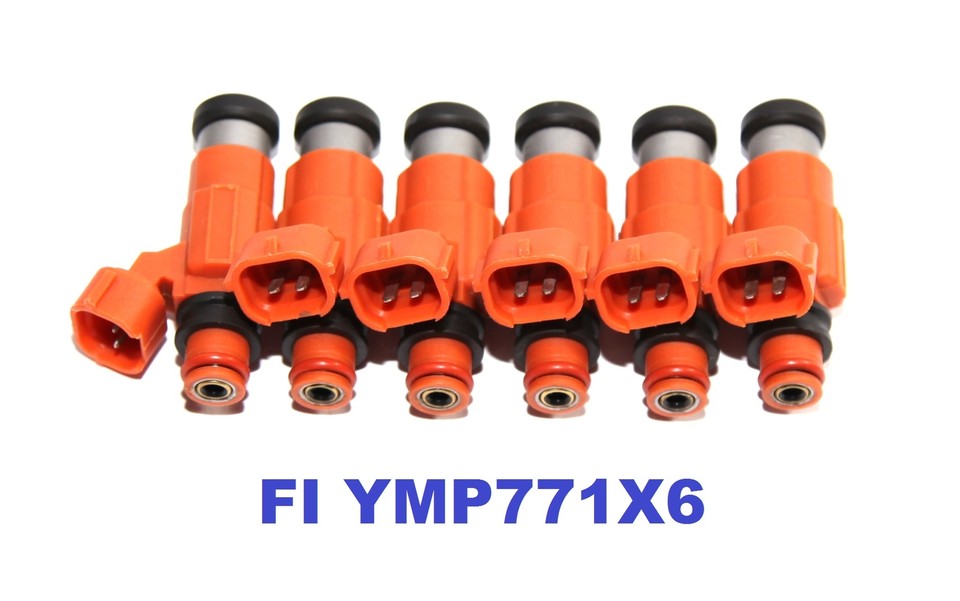 1set (6)Fuel Injector for Mitsubishi 99-03 Galant/00-05 Eclipse 3.0L V6 ...