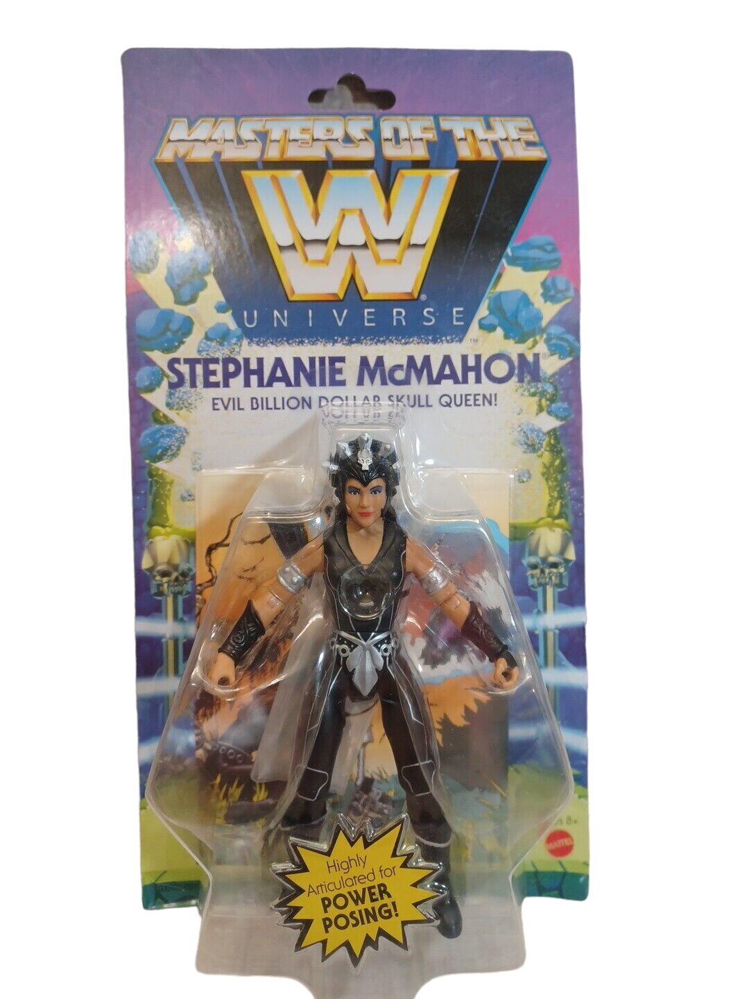 Masters Of The Universe WWE Wrestling Action Figure STEPHANIE McMAHON ...