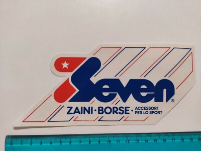 Adhesive Seven Rucksacks Bags Sticker Autocollant Kleber Vintage 80s ...