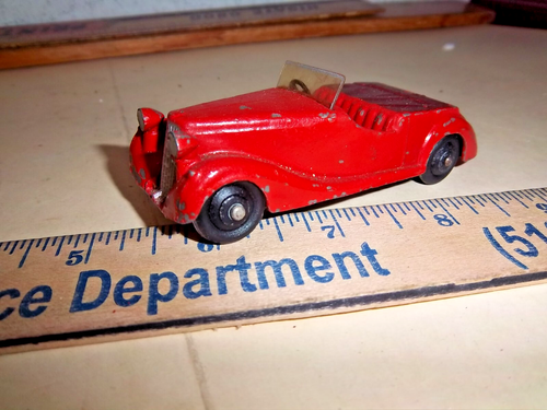 Sunbeam Talbot Red Dinky Toys 38b England Basement Find | eBay