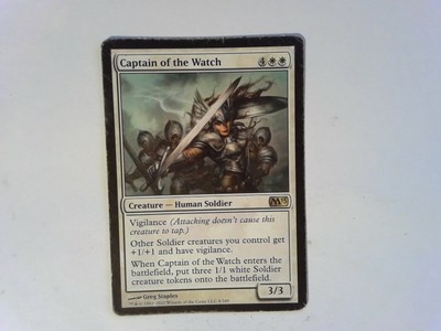 Captain of the Watch Magic 2010 - Magic the Gathering MTG White | eBay