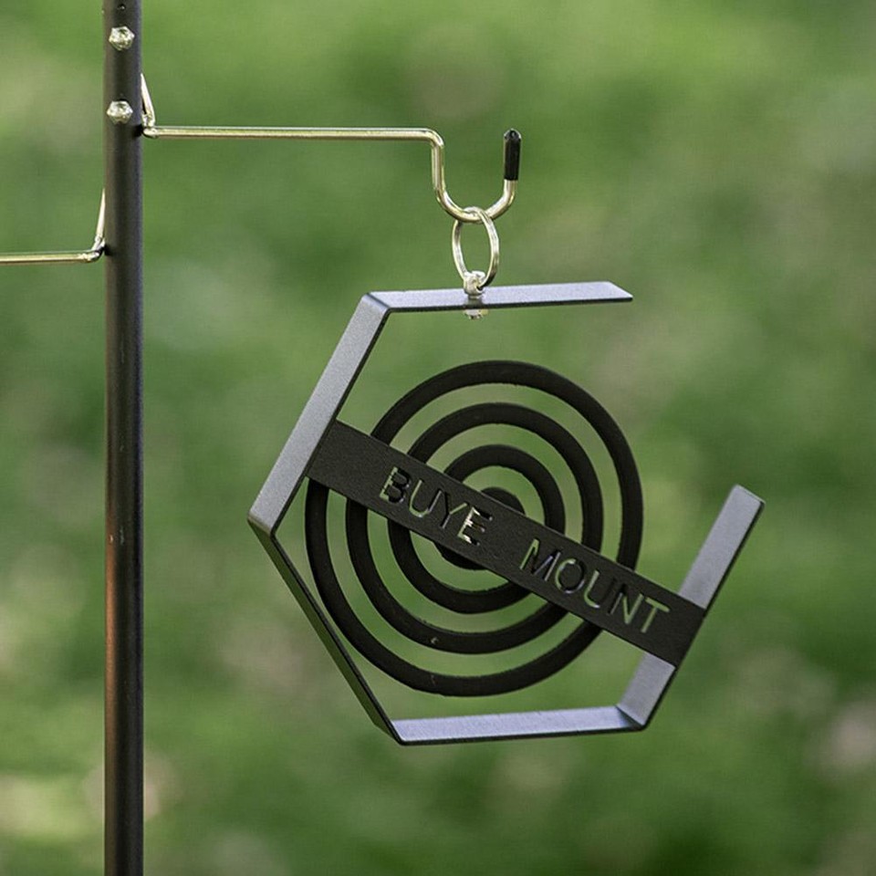 Outdoor Mosquito Coil Rack Iron Hexagonal Hangable Mosquito Incense ...