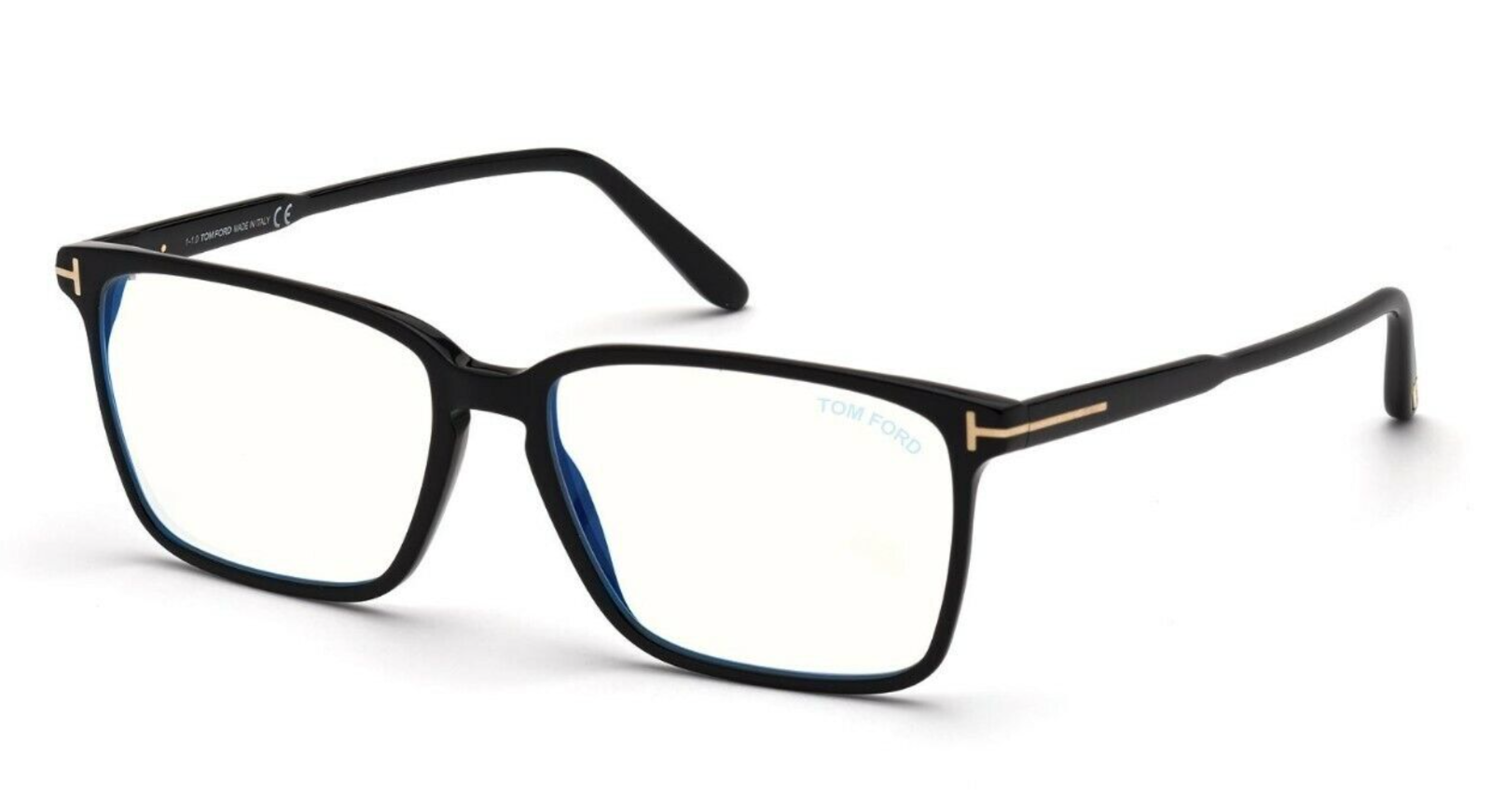 New Tom Ford Reading Glasses TF 5696-B 001 56-16 145 Black & Gold ...