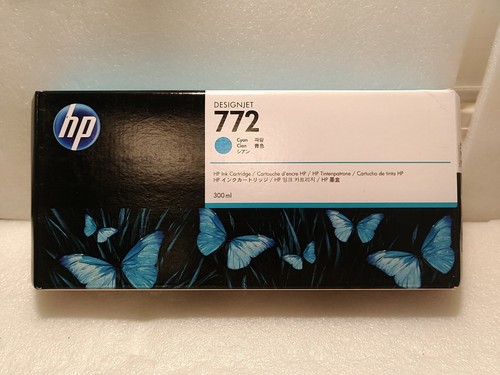New Genuine HP 772 Cyan 300ml Ink Cartridge CN636A | eBay