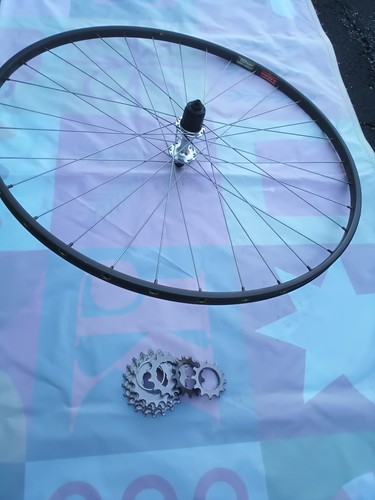 SHIMANO DURA-ACE 700C Araya super hard 7 SPEED TUBULAR SEW-UP WHEEL SET ...