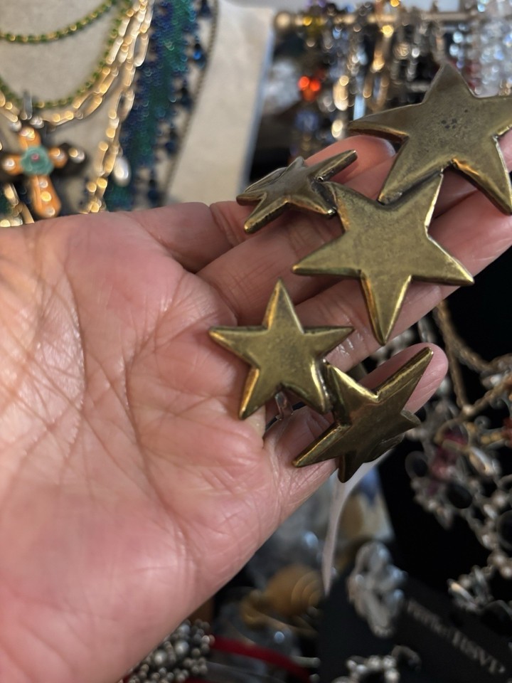 Avant Garde Paris Star Arm Cuff, Heavy brass | eBay