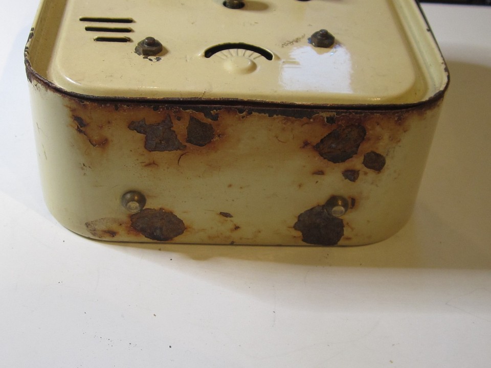 AS IS/Parts 1950's Smith Alarm Clock - Pecking Chicken & Rooster ...