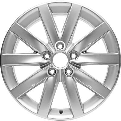 17" 17x7 Silver Aluminum Alloy Wheel Rim for 2006-2014 VW Jetta 2010 ...