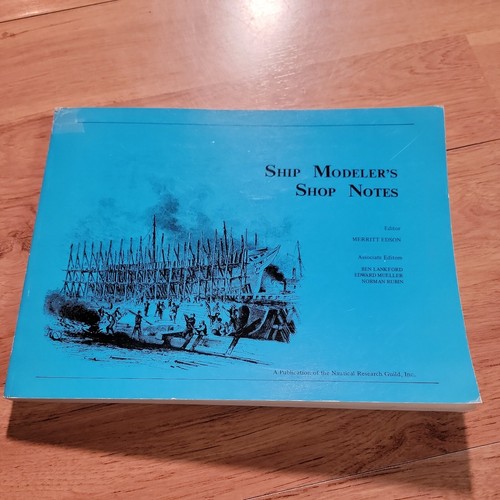 Ship Modeler's Shop Notes by Merritt A. Edson model ship building | eBay