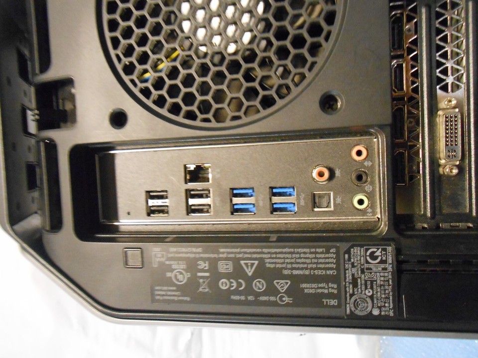 Alienware D03X Area 51 R2 Gaming PC i7-5820K 16GB 512GB SSD GTX 980 Win ...