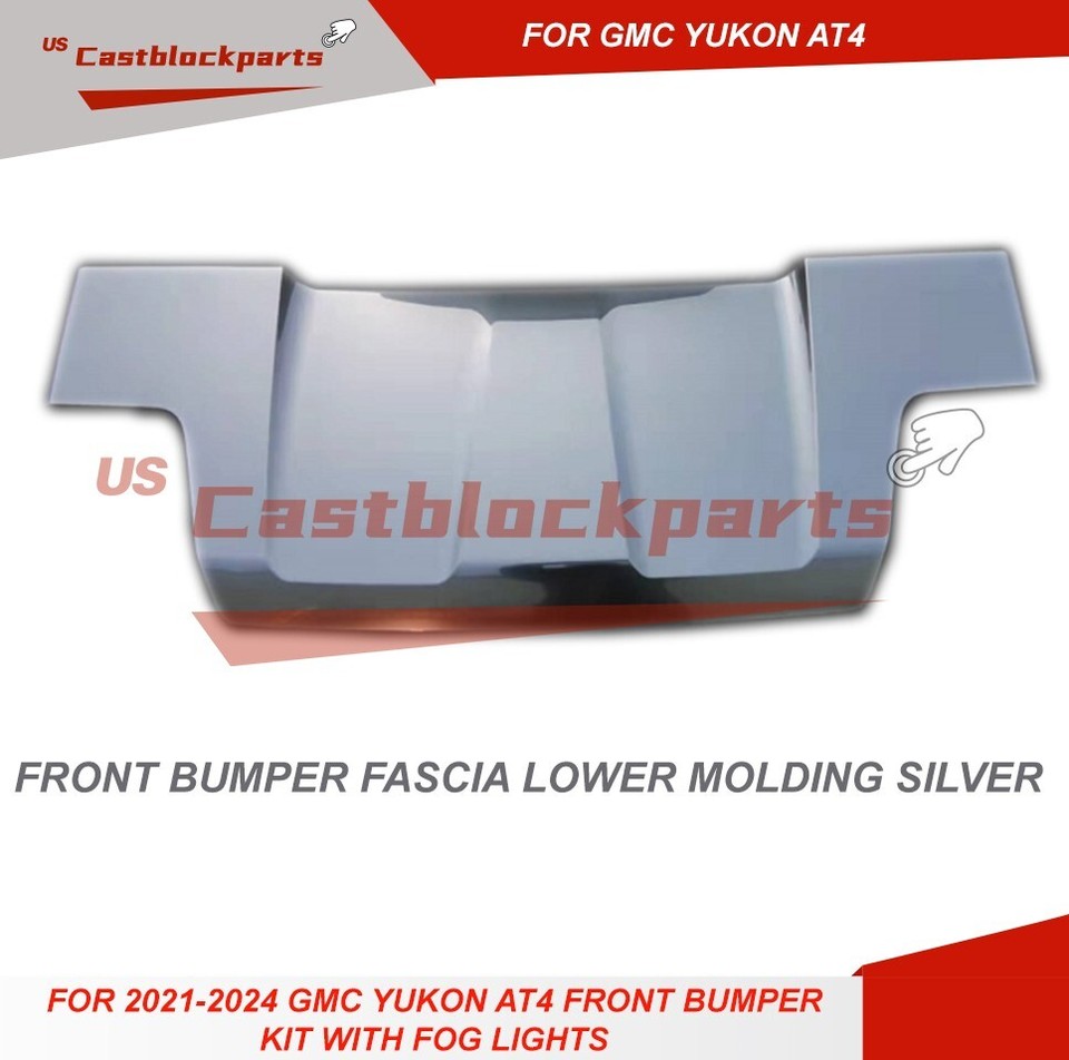 For 2021-2024 GMC YUKON AT4 Only Front Bumper Complete Assmbly with Fog ...