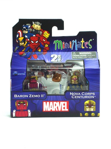 Marvel Minimates Baron Zemo II & Nova Corps Centurion Series 50 Figures ...