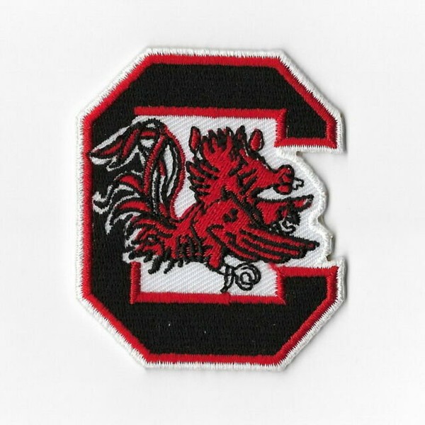 NCAA South Carolina Gamecocks Iron on Patches Embroidered Patch Badge ...
