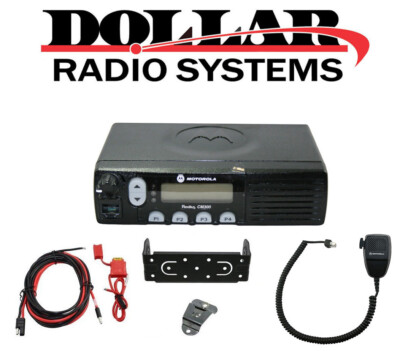 Motorola Radius CM300 UHF 438-470Mhz 40W 32Ch Analog Mobile Radio ...