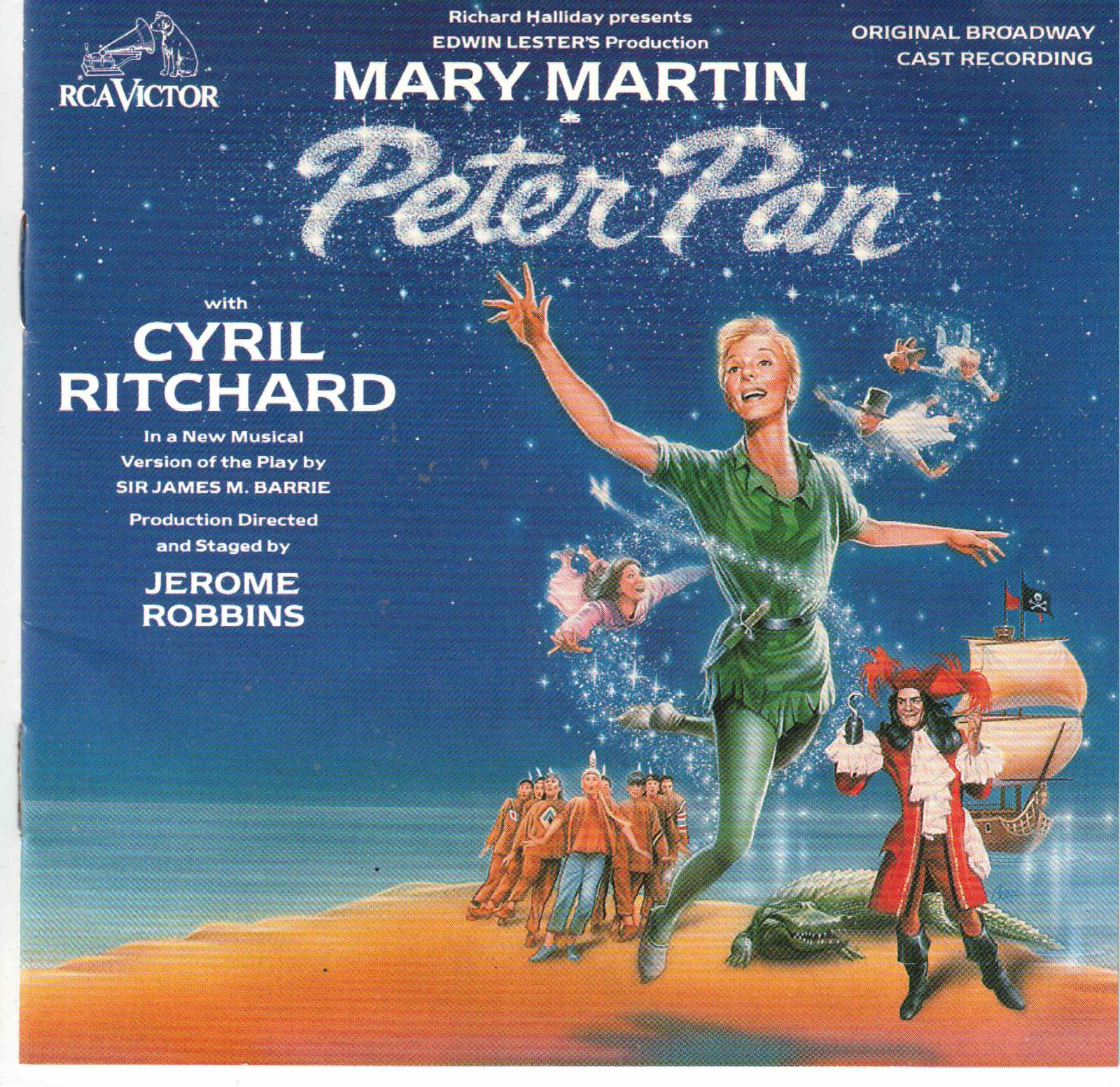 Peter Pan: Original Broadway Cast (CD, RCA 1988) 1954/Mary Martin/Cyril ...