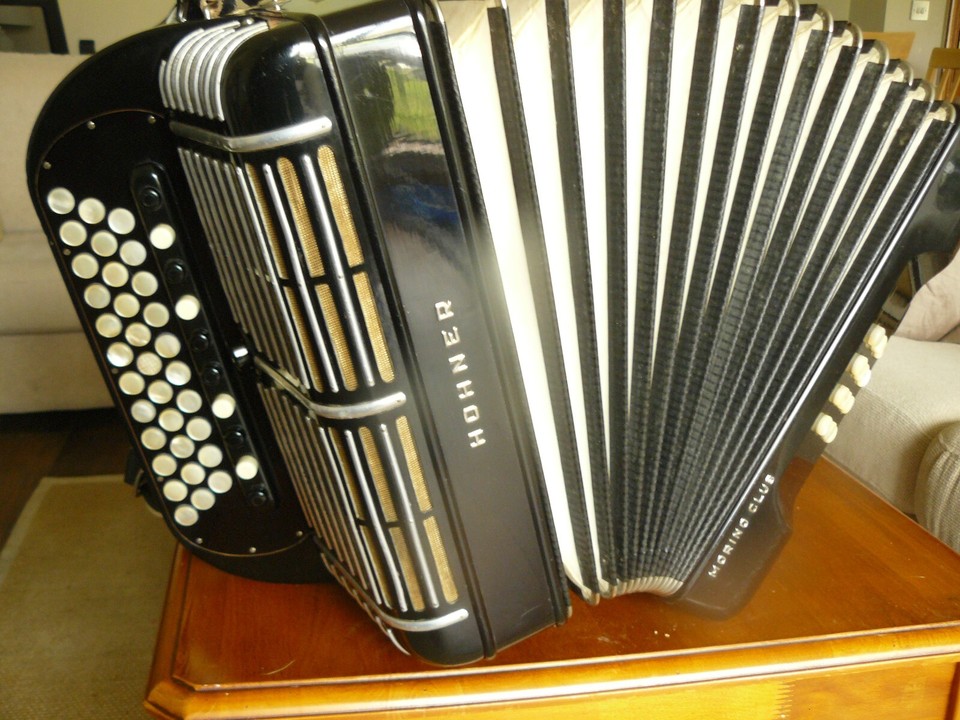 Vintage Hohner Morino Club Diatonic Accordion | eBay UK