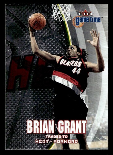 Brian Grant Miami Heat 2000 Fleer Game Time #61 | eBay