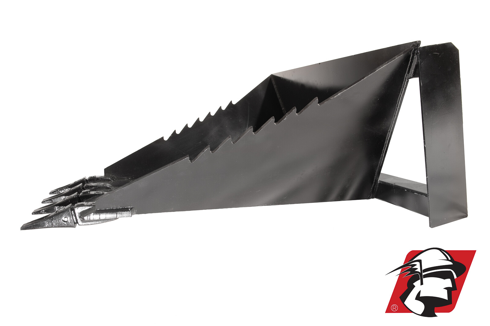 Stump Bucket Attachment Tree Spade Scoop Digger Skid Steer for Bobcat ...