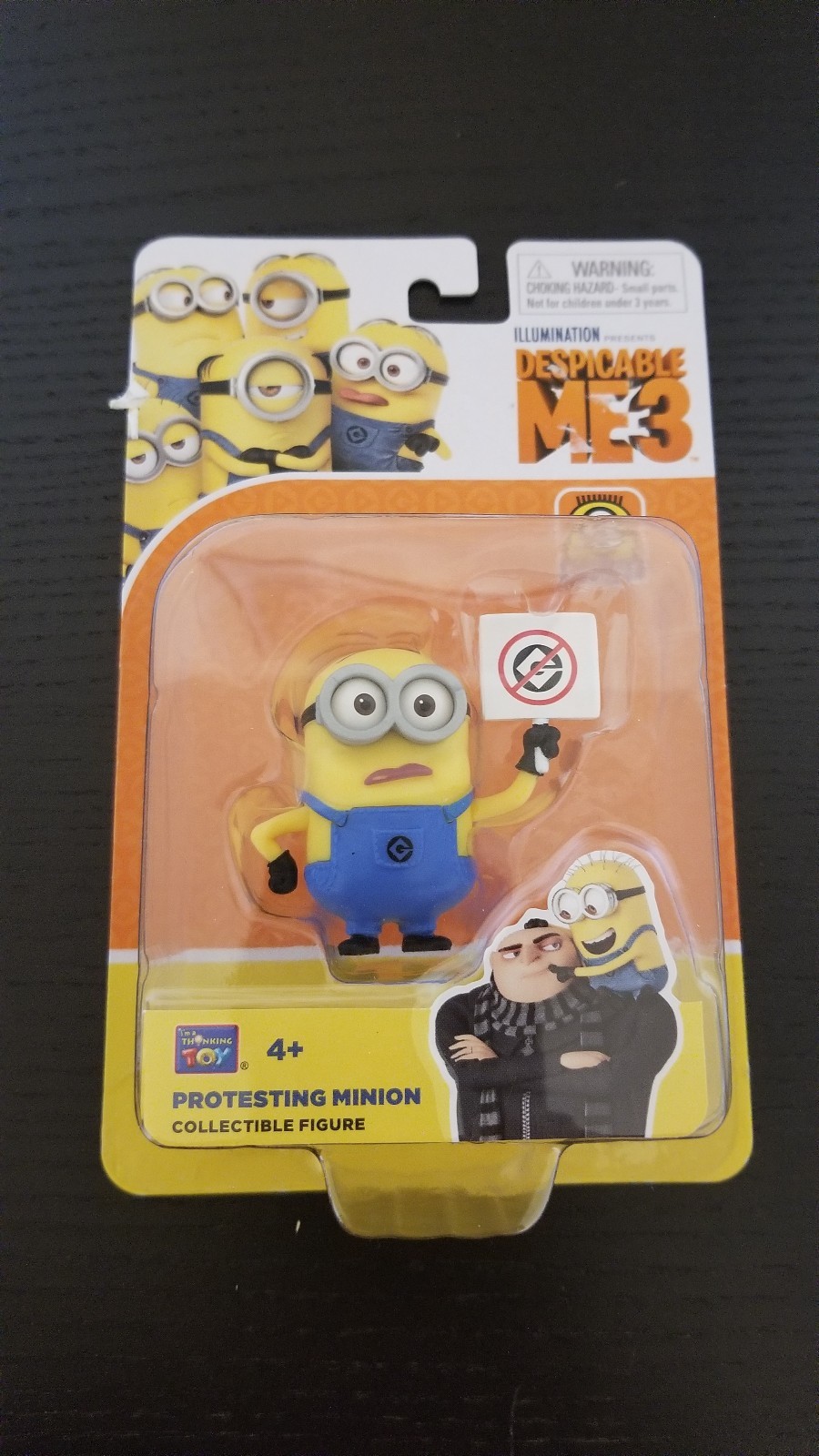 Despicable Me - Protesting Minion Collectible Action Figure - BRAND NEW ...