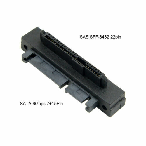 SATA to SAS Cable SAS 22Pin SFF-8482 to SATA 7Pin Hard Disk Drive Raid ...