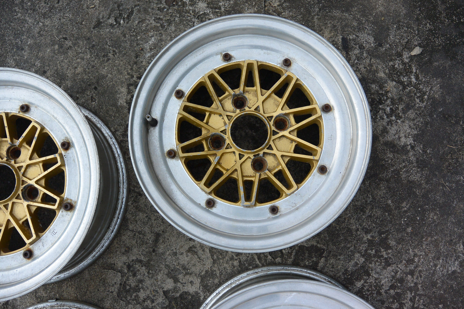 JDM 14" SSR Star Shark II 2 wheels rims for datsun 280zx ae86 ta22 s30 ...