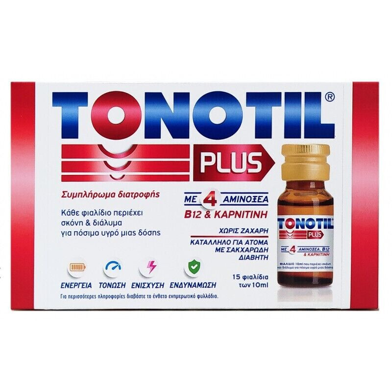 Tonotil Plus With Carnitine and 4 Aminoacids 10amp X10ml for sale ...