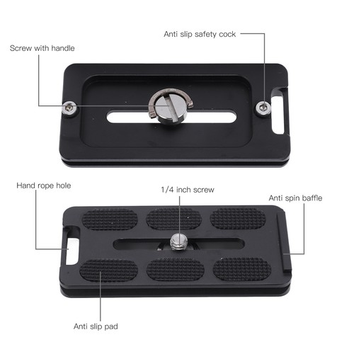 Tripod SLR Camera Quick Release Plate Universal Ball Head Quick Release ...