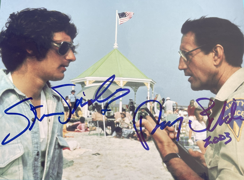 JAWS STEVEN SPIELBERG ROY SCHEIDER SIGNED PHOTO | eBay