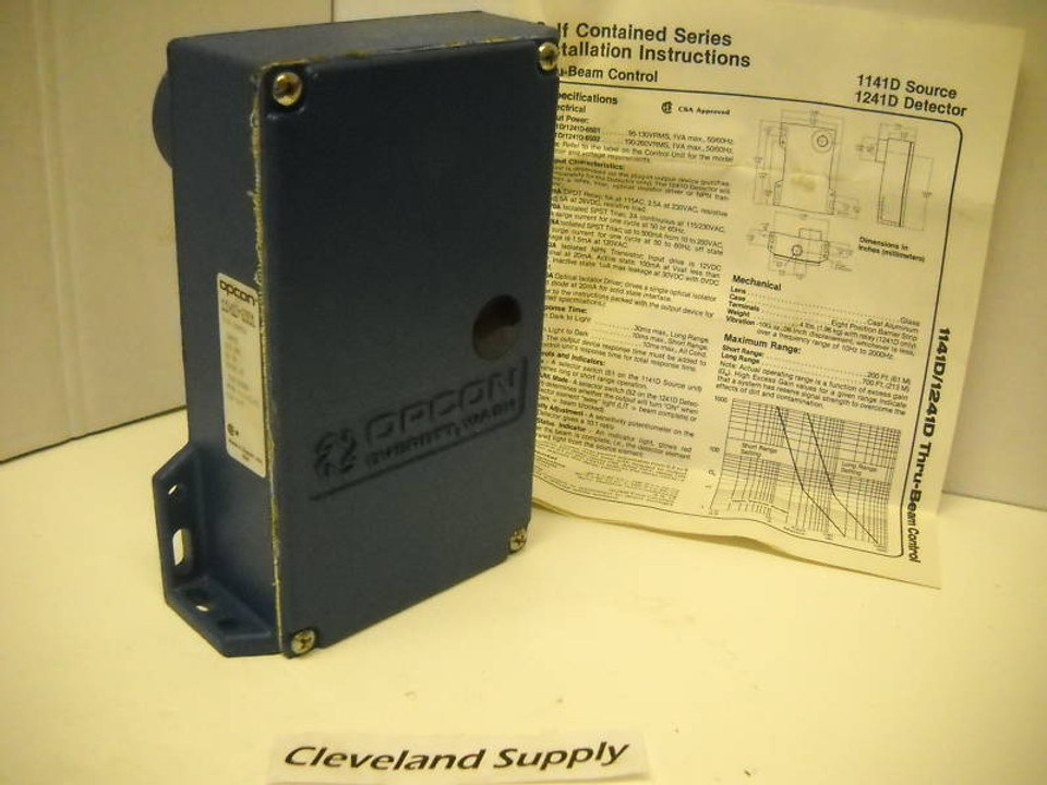 OPCON 1141D-6501 PHOTOELECTRIC SENSOR 115VAC NIB!!! | eBay