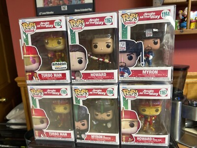 Jingle All The Way Funko Pop Lot (6) | Turbo Man | Howard | Myron ...
