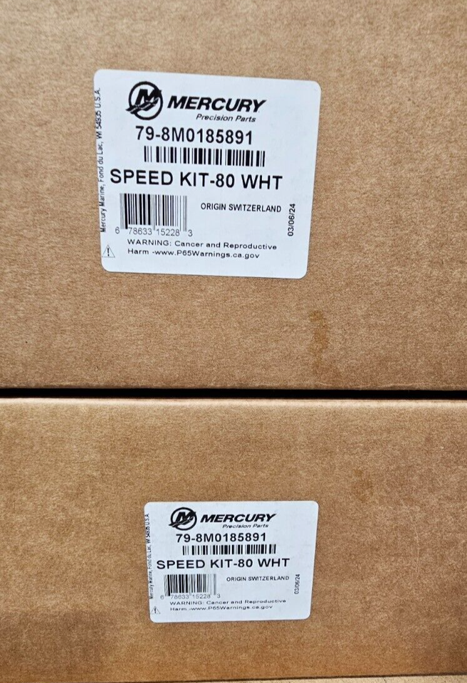 Mercury SmartCraft SC1000 Tachometer/ Speedo Kit -White 79- 8M0185891 ...