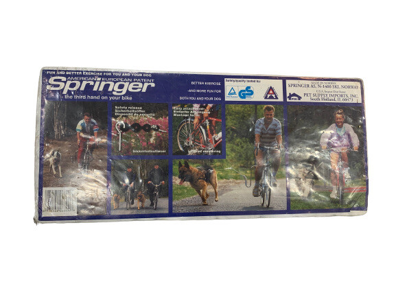 Springer Hands Free Dog Leash Bike Attachment Kit -Pet Exerciser ...