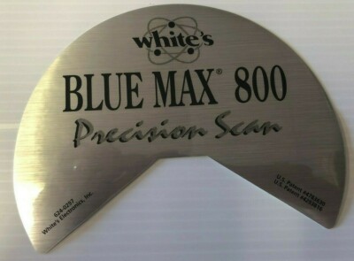 Whites Blue Max 800 Precision Scan Loop Decal #624-0297 | eBay