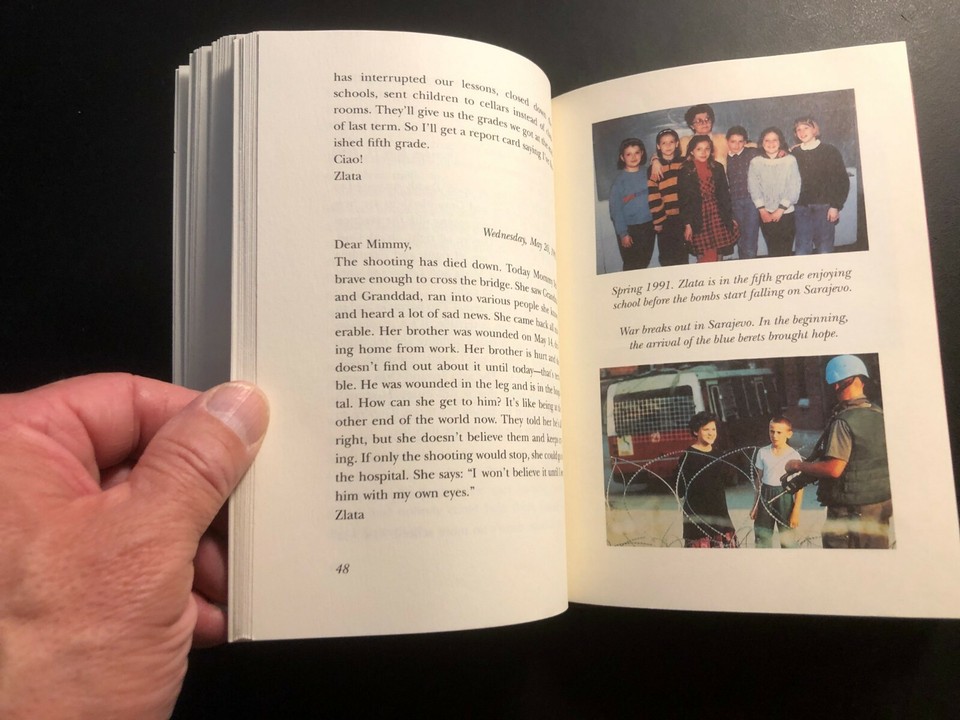 Zlata's Diary A Child's Life in Sarajevo by Zlata Filipovic 1st ...